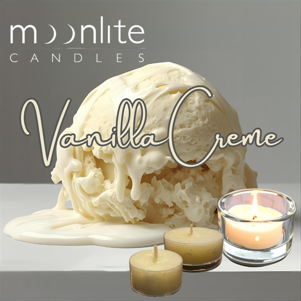 Vanilla Crème - Superior Soy Tea Lights – Moonlite Candles